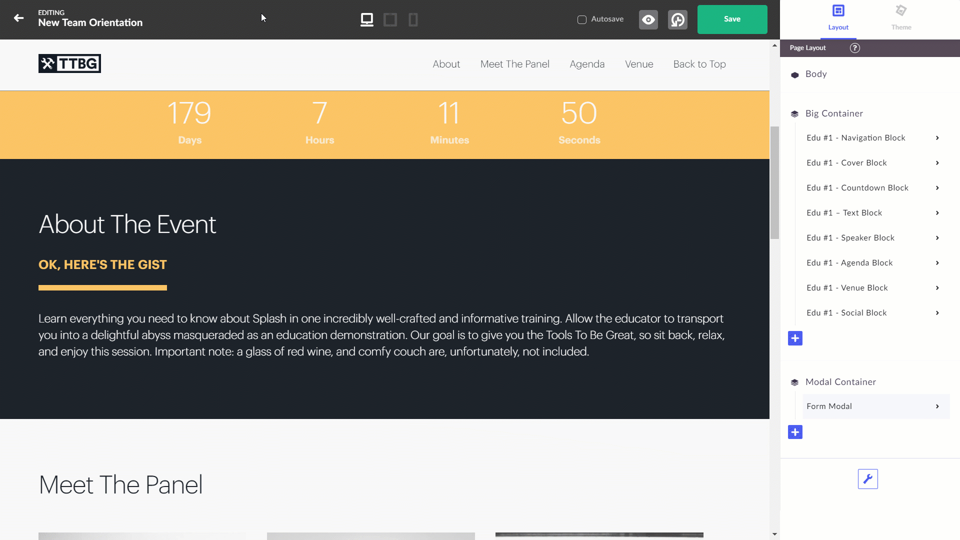 How do I add or reduce spacing between blocks and elements? – Splash Help Center